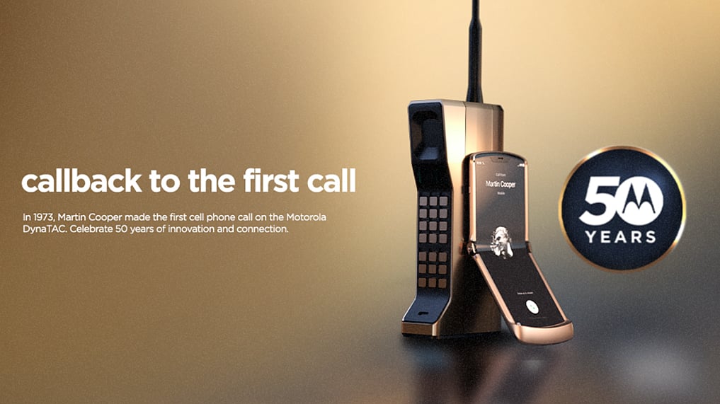 Motorola Celebrates 50-Year Anniversary of World’s First Commercial ...