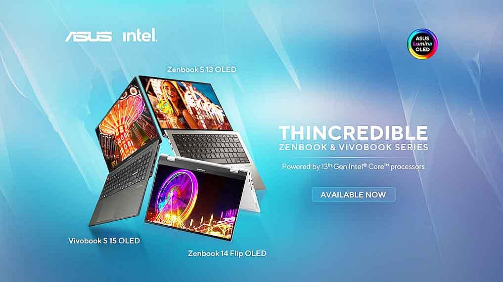 ASUS Launches Zenbook S 13 OLED, World's Slimmest OLED Laptop in India