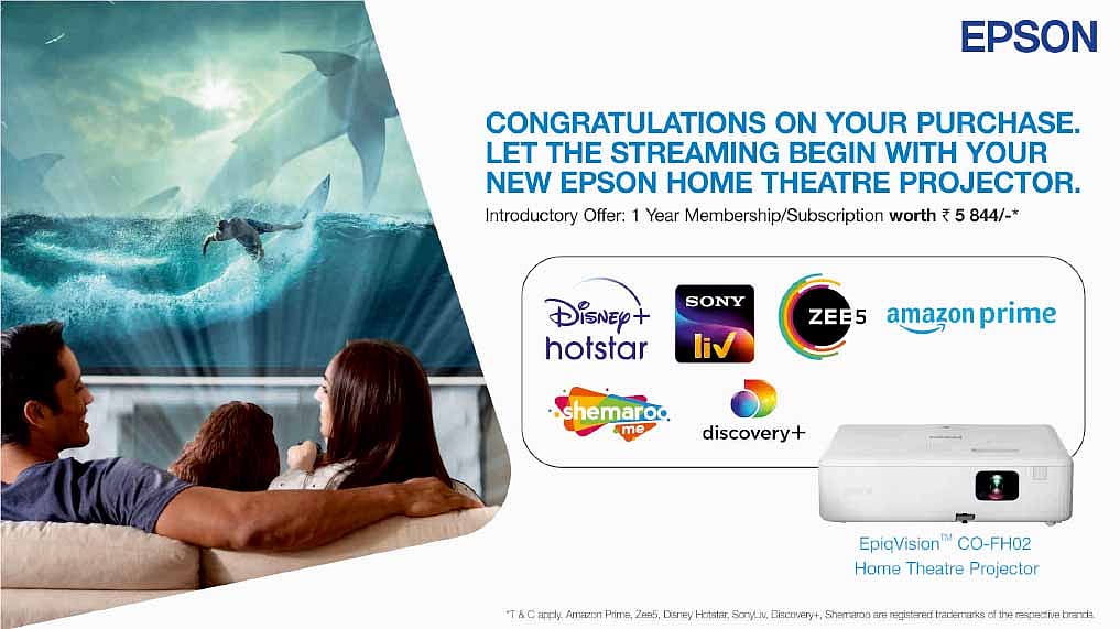 Epson Unveils EpiqVision CO-FH02 Full HD Home Theatre Projector