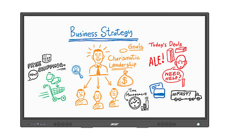 Acer India Unveils New IZ65A and IZ75A Interactive Flat Panels