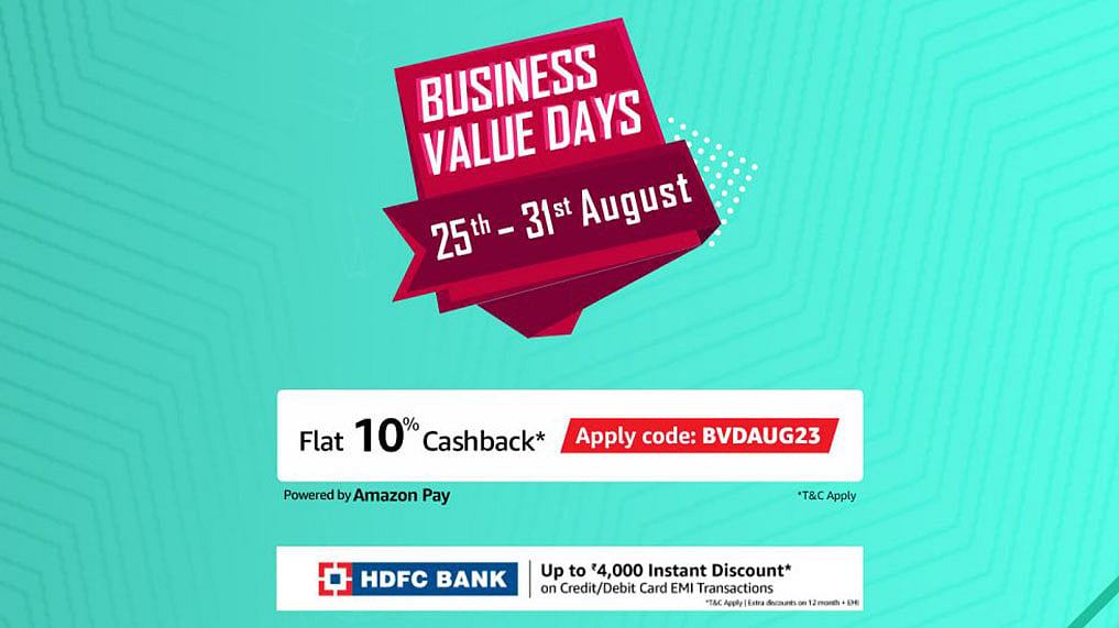 Enjoy Exciting Offers During Amazon Business Value Days