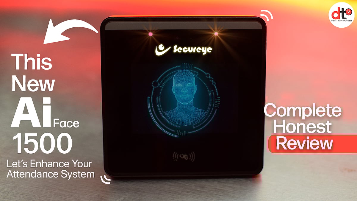 Secureye Ai Face 1500 | Complete & Honest Review 🔥| Attendance System