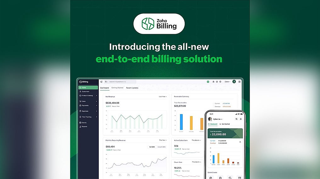 Zoho Launches ‘Zoho Billing’ a Full-Fledged Billing Software