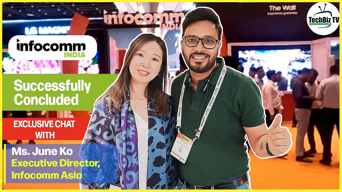 InfoComm India 2023 - Premier ProAV Tech Event I Exclusive Chat with Ms ...