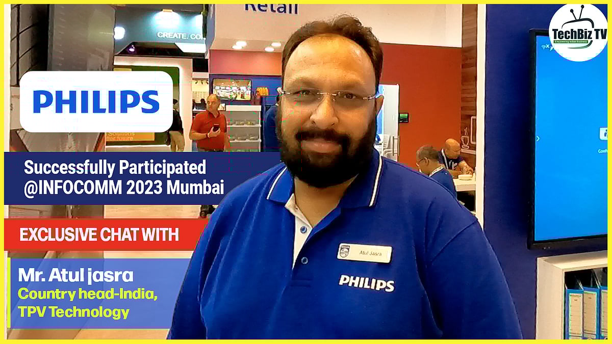 Philips Booth Tour I Exclusive Chat with Mr. Atul Jasra, Country Head ...