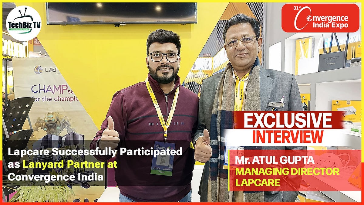 Lapcare Participated at Convergence India 2024 I Exclusive Chat with Mr. Atul Gupta