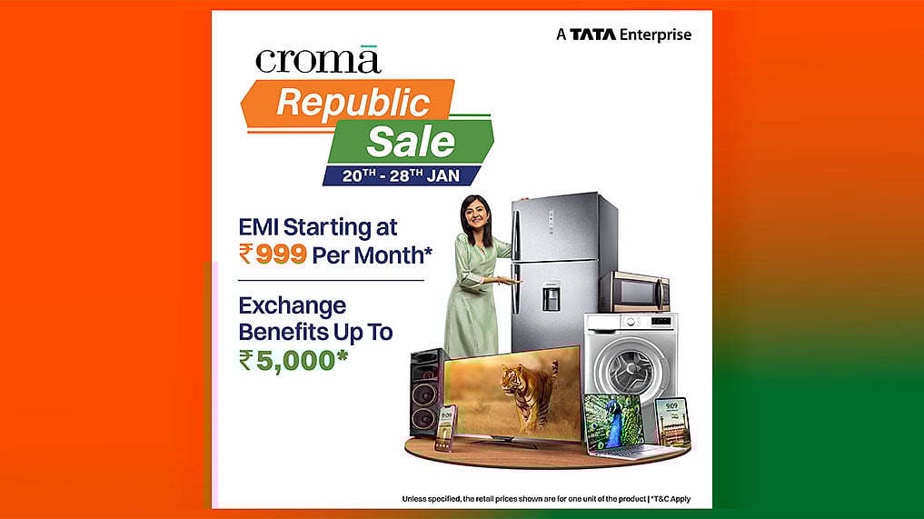 Croma Announced Unmatched Offers on Tech Gadgets for Republic Day