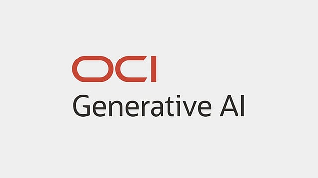 Oracle Announces General Availability Of Oci Generative Ai Service For Enterprises