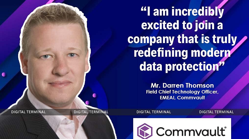 Commvault Appoints Darren Thomson as New Field Chief Technology Officer ...