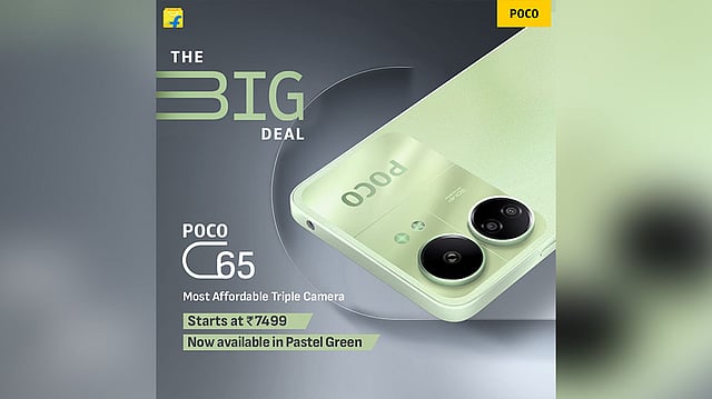 POCO Introduces New Green Color Option for POCO C65 and POCO M6 5G