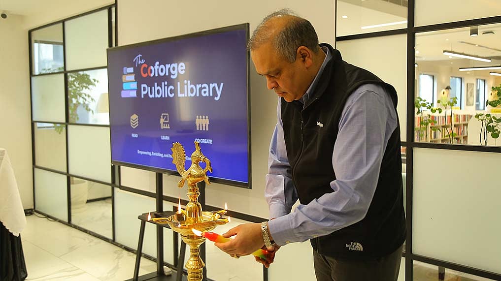Coforge Inaugurates State-of-the-Art Fully Digitized Public Library in ...