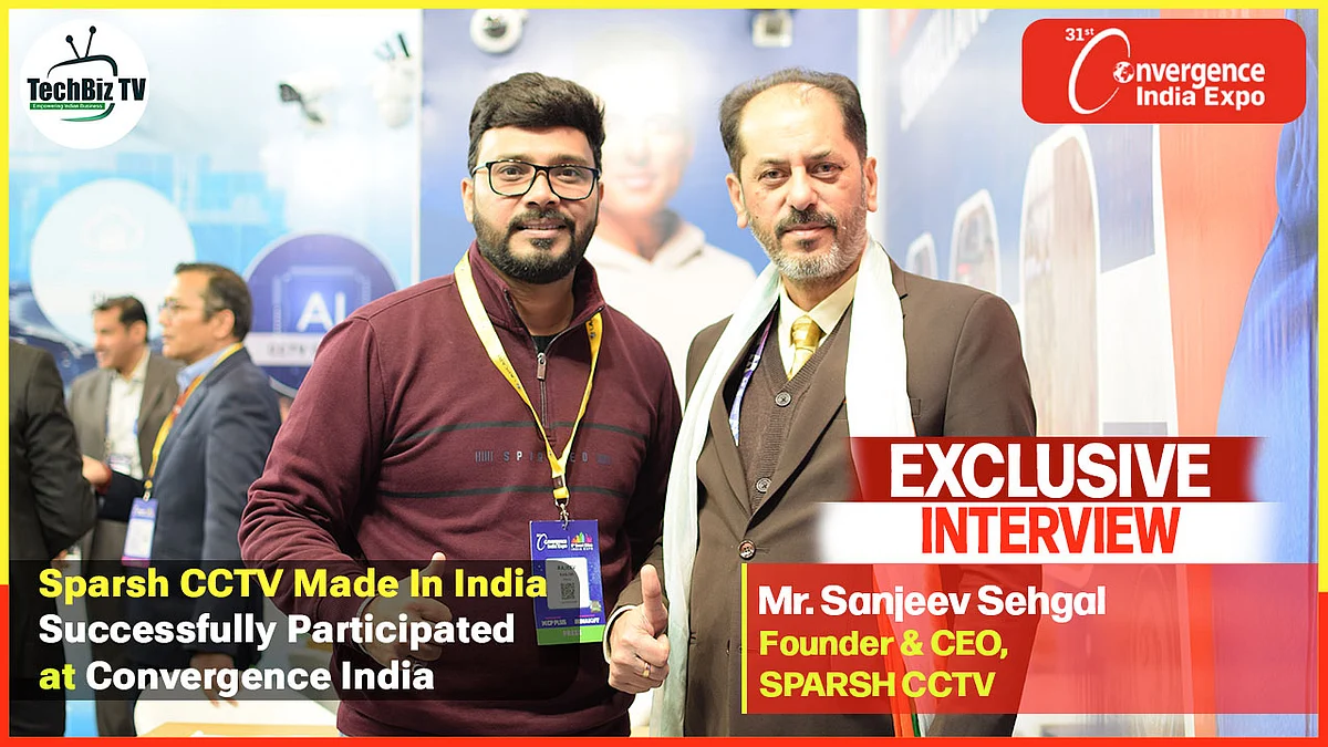 Sparsh CCTV Participated at Convergence 2024 I Exclusive Chat with Mr ... Sparsh CCTV Participated at Convergence 2024 I Exclusive Chat with Mr ...