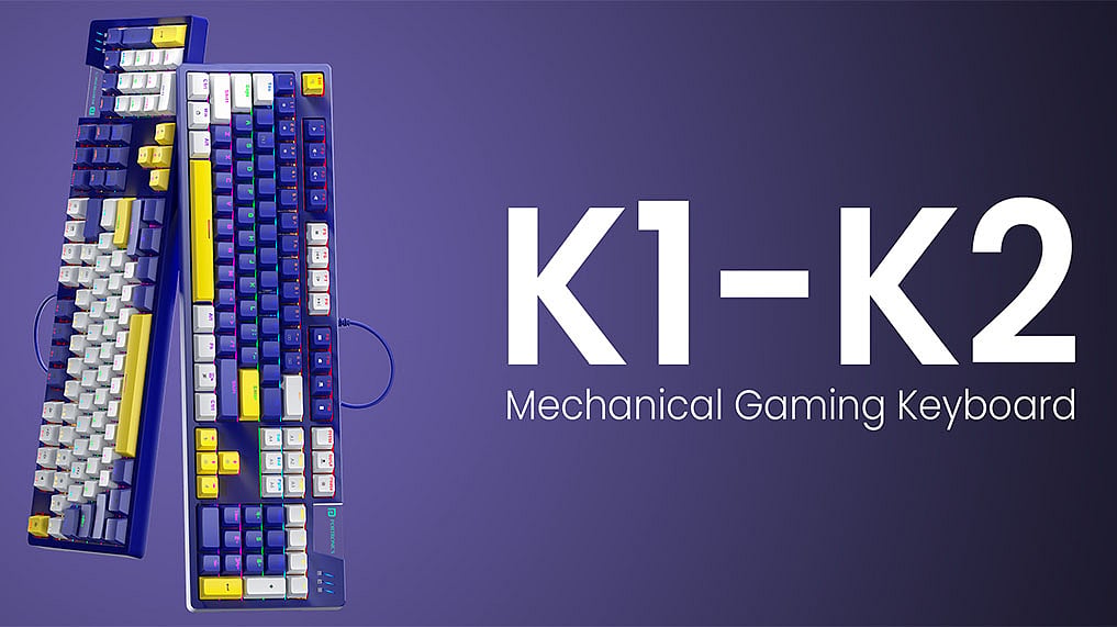 Portronics Unveils K1 and K2 Keyboards for Gamers and Typists