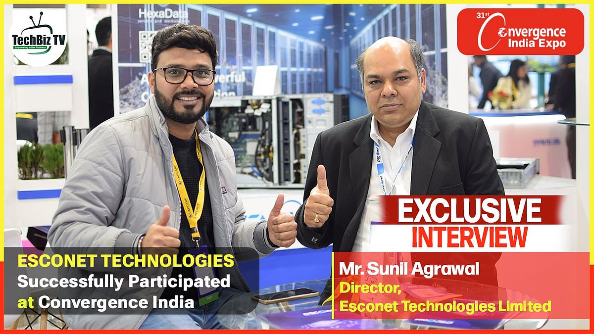 Esconet Technologies Participated at Convergence 2024 I Exclusive Chat ...