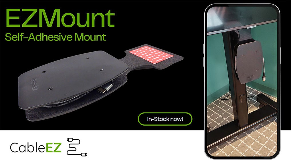 CableEZ Introduces EZMount for Tangle-Free Cable Management