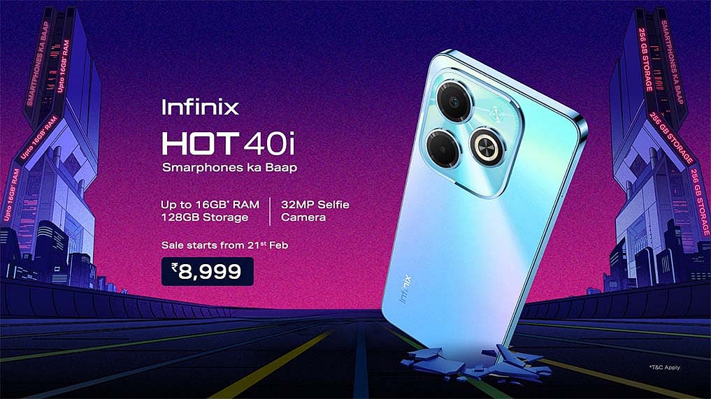Infinix Debuts Hot 40i: India’s First 32MP Selfie Camera in a Budget ...