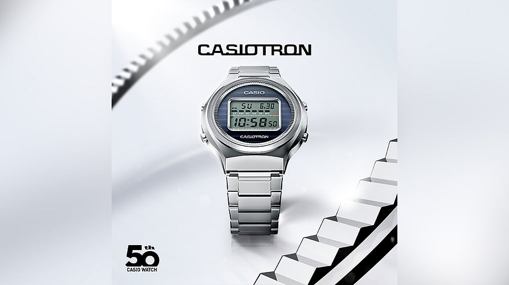 Casio Marks 50 Years with Limited-Edition Casiotron TRN-50