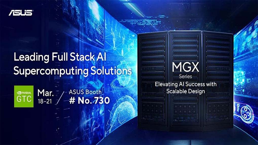 ASUS Showcases Groundbreaking MGX-powered Data Center Solutions at GTC 2024