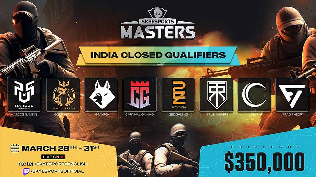 Skyesports Masters 2024: India Qualifier Starts, 8 Teams Aim for Victory