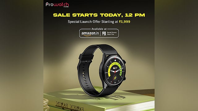 Prowatch by Lava Goes on Sale on Amazon, Starting at Rs 1,999/-