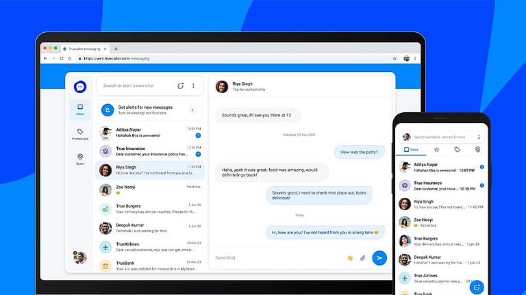 Truecaller Launches Web Feature for SMS and Number Searches