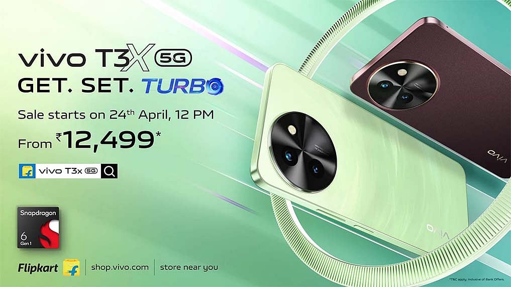 Vivo Unveils All-new T3x 5G Smartphone with 6000 mAh Battery