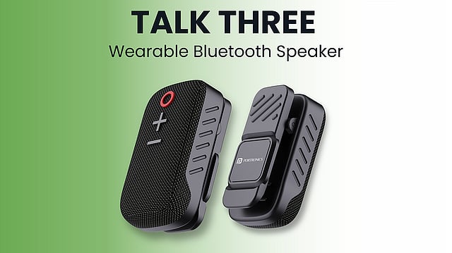 Portronics Unveils ‘Talk Three’ Wearable Bluetooth Speaker