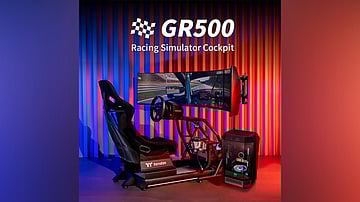 Thermaltake Unveils GR500 Racing Simulator Cockpit and Triple Racing ...