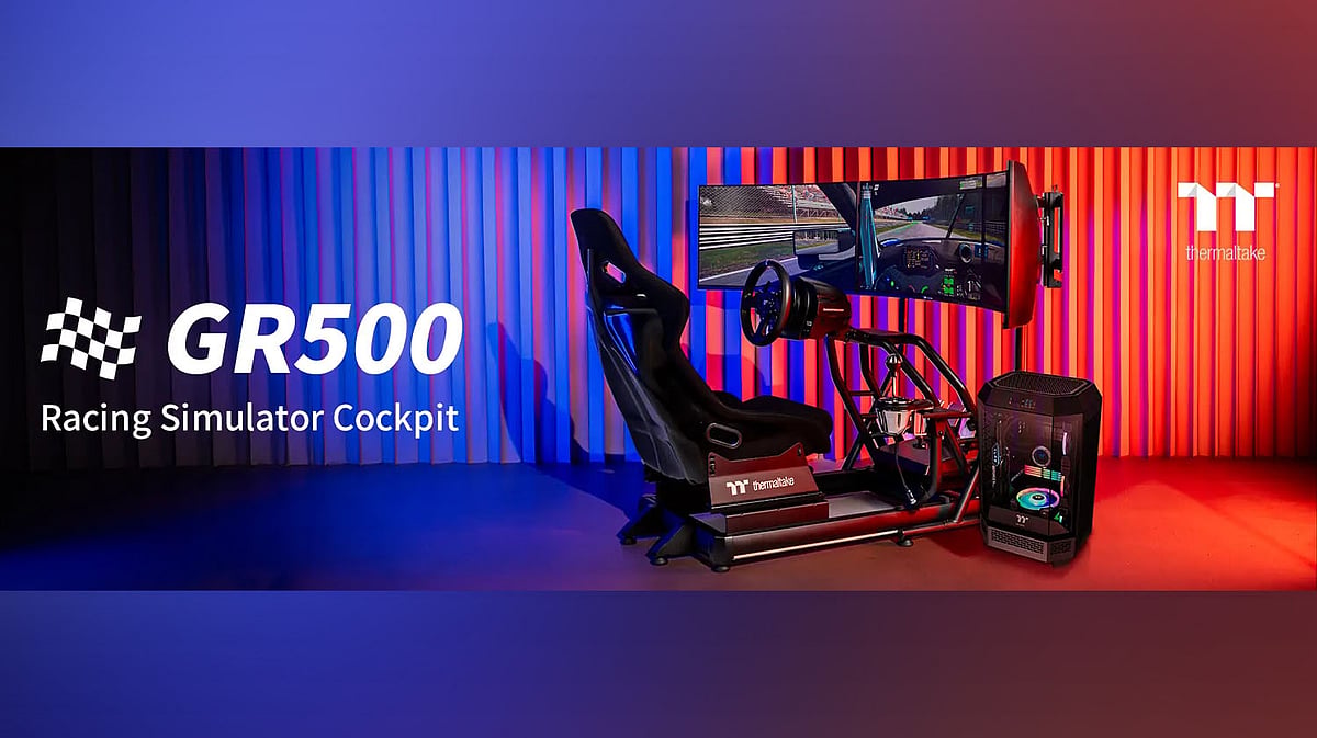 Thermaltake Unveils GR500 Racing Simulator Cockpit and Triple Racing ...