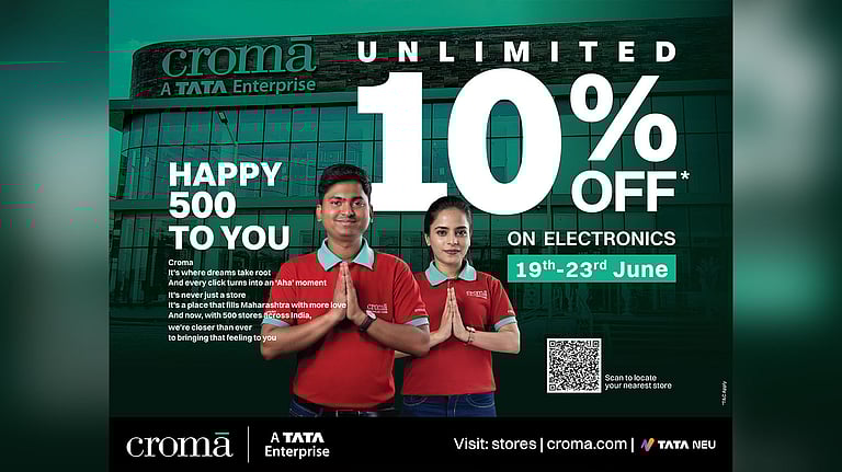 Croma Hits Landmark 500 Store Milestone