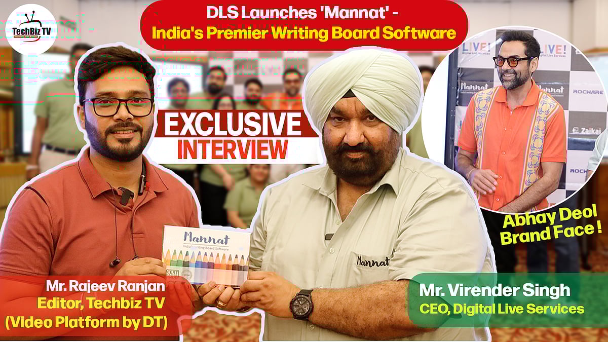 DLS Launches Mannat Writing Board Software I Exclusive Chat with ...