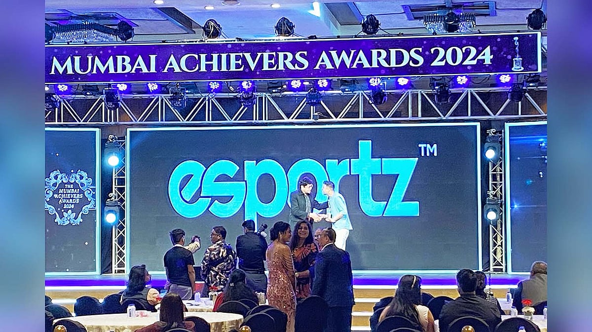 Esportz Clinches Best Esports Company Title at Mumbai Achievers Awards 2024