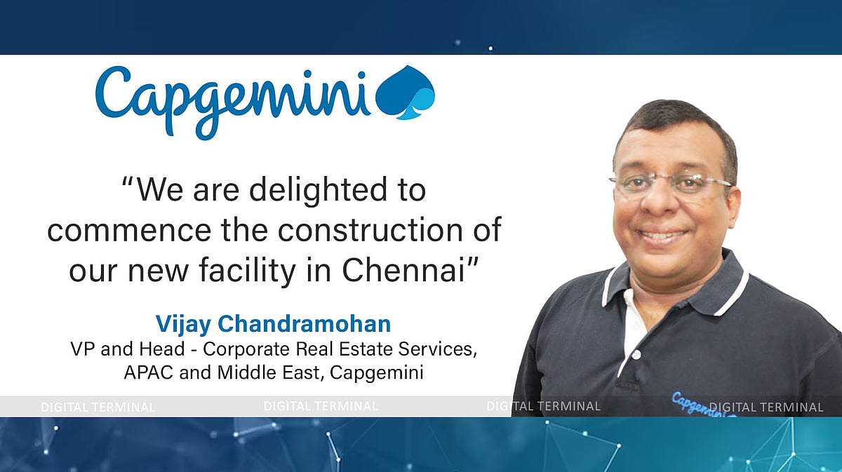 Capgemini Commits Rs 1000 Crore Investment for New Facility in Chennai