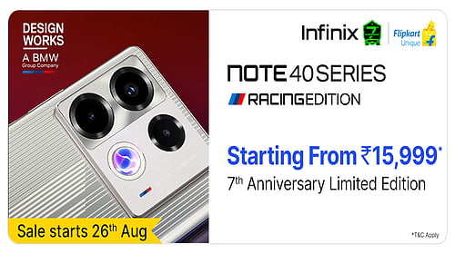 Infinix Unveils Note 40 Series Racing Edition with BMW-Inspired Design