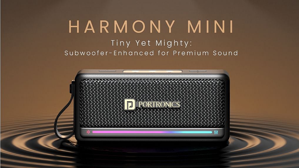 Portronics Launches Harmony Mini Compact Speaker for Immersive Sound
