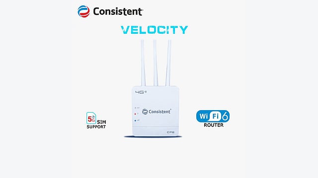 Consistent Launches High-Speed Velocity WiFi Router, Elevating Home and ...