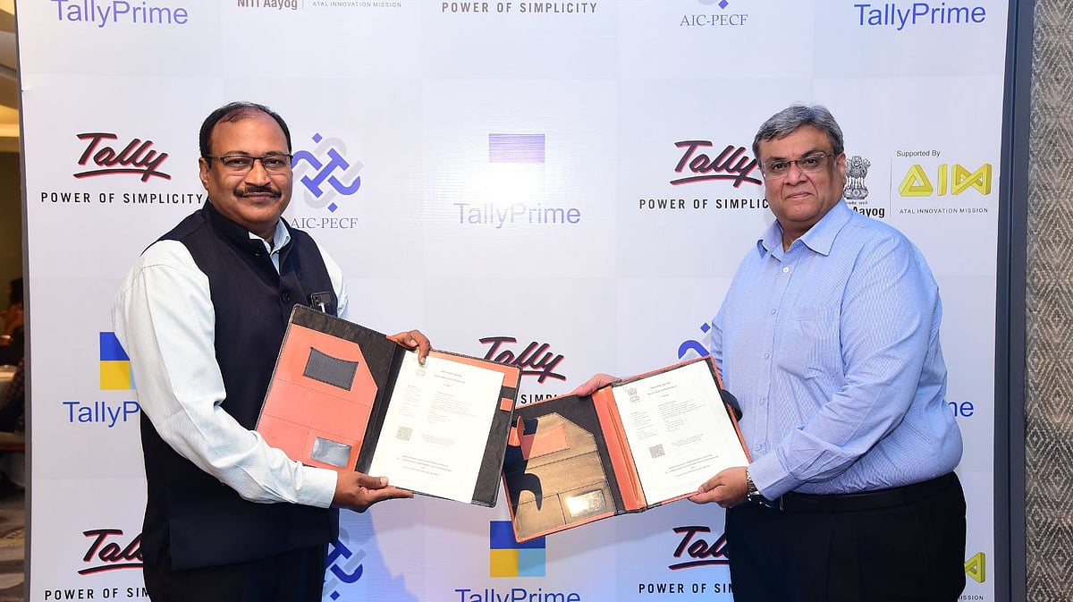 Tally Solutions Signs MoU with AIC - Pondicherry Engineering College to ...