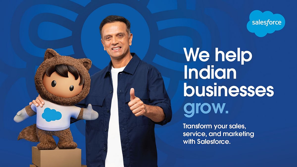 Salesforce Appoints Rahul Dravid as Brand Ambassador for First India Ad ...