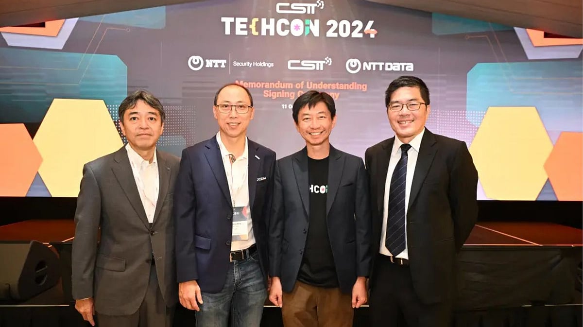 NTT DATA and CSIT Sign MoU to Strengthen Singapore's National Cyber Defense