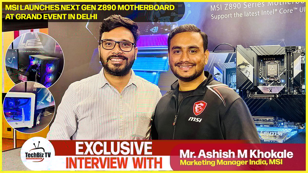 MSI Launches Next Gen MotherBoards Z890 | Exclusive Chat With Mr. Ashish M Khokale, MSI