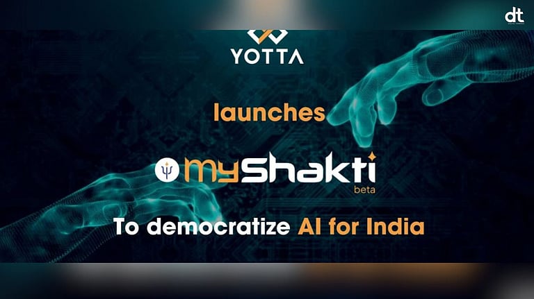 Yotta Unveils myShakti India’s First Sovereign B2C Gen AI Chatbot with ...