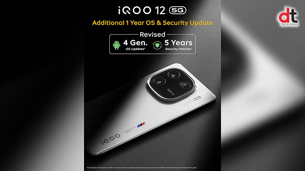 iQOO 12 Users to Enjoy Extended Software Support with New Update Policy