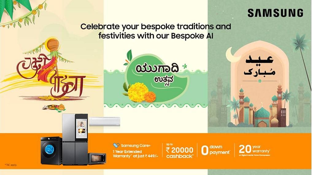 Samsung Unveils Exclusive Festive Offers on AI-Powered Digital Appliances