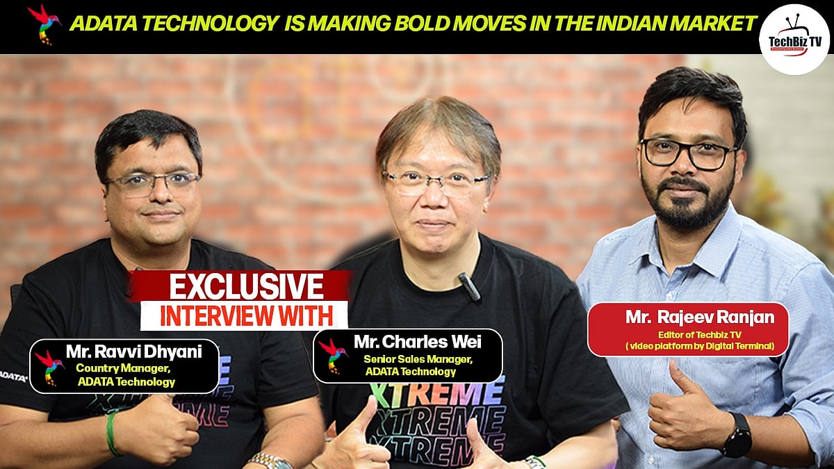 Exclusive Chat with Mr. Charles Wei & Mr. Ravvi Dhyani, ADATA I Bold ...