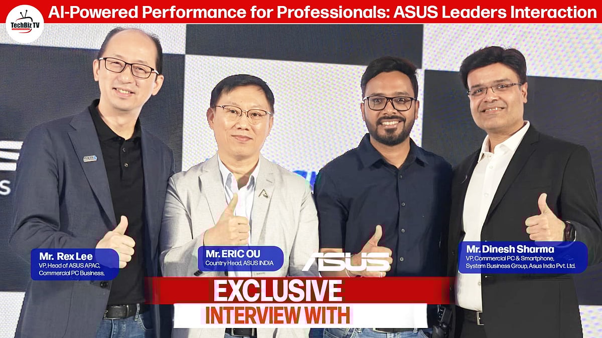Exclusive Chat with ASUS India Leadership I ExpertBook P Series Launch