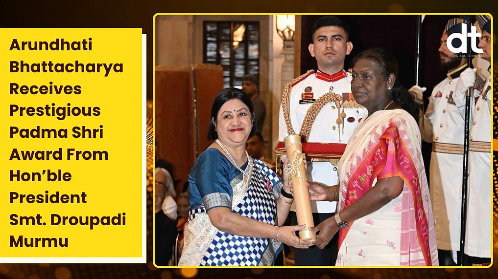 Arundhati Bhattacharya Receives Prestigious Padma Shri Award