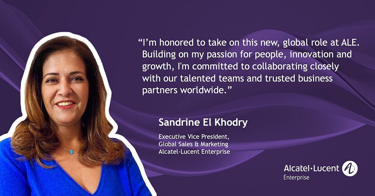Alcatel-Lucent Enterprise Appoints Sandrine El Khodry as EVP of Global ...