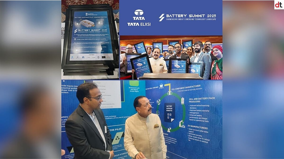 Tata Elxsi Showcases Battery Aadhaar Powered by MOBIUS+ at Battery ...