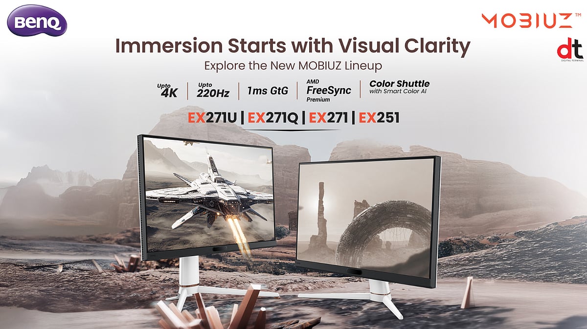 BenQ Launches Next-Gen MOBIUZ AI Gaming Monitors in India