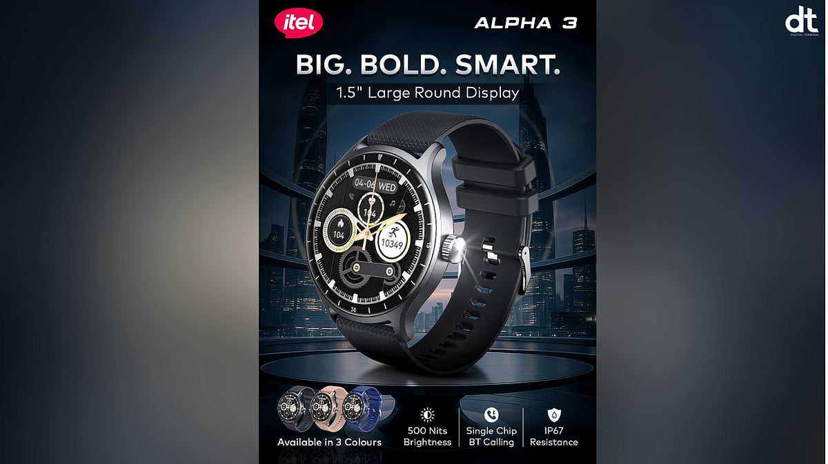 itel Unveils Alpha 3 Smartwatch with Premium Design at Just ₹1499